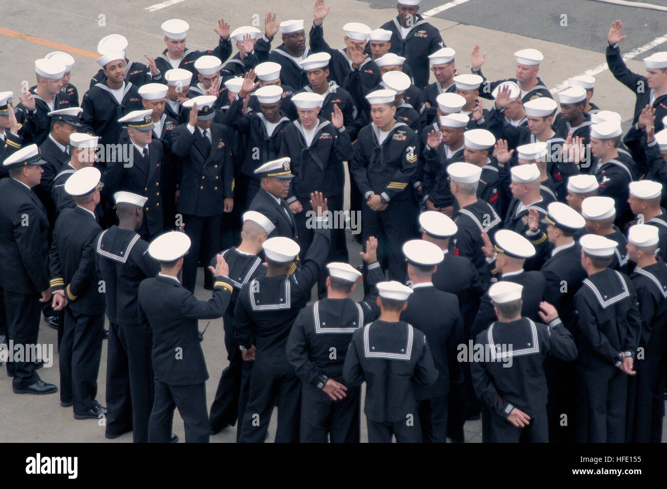 031007-N-8937A-052 Sasebo, Japan (Oct. 3, 2003) -- Lt. Cmdr. Stanley ...