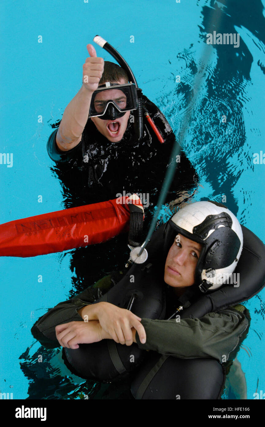 Navy air rescue swimmers hi-res stock photography and images - Alamy