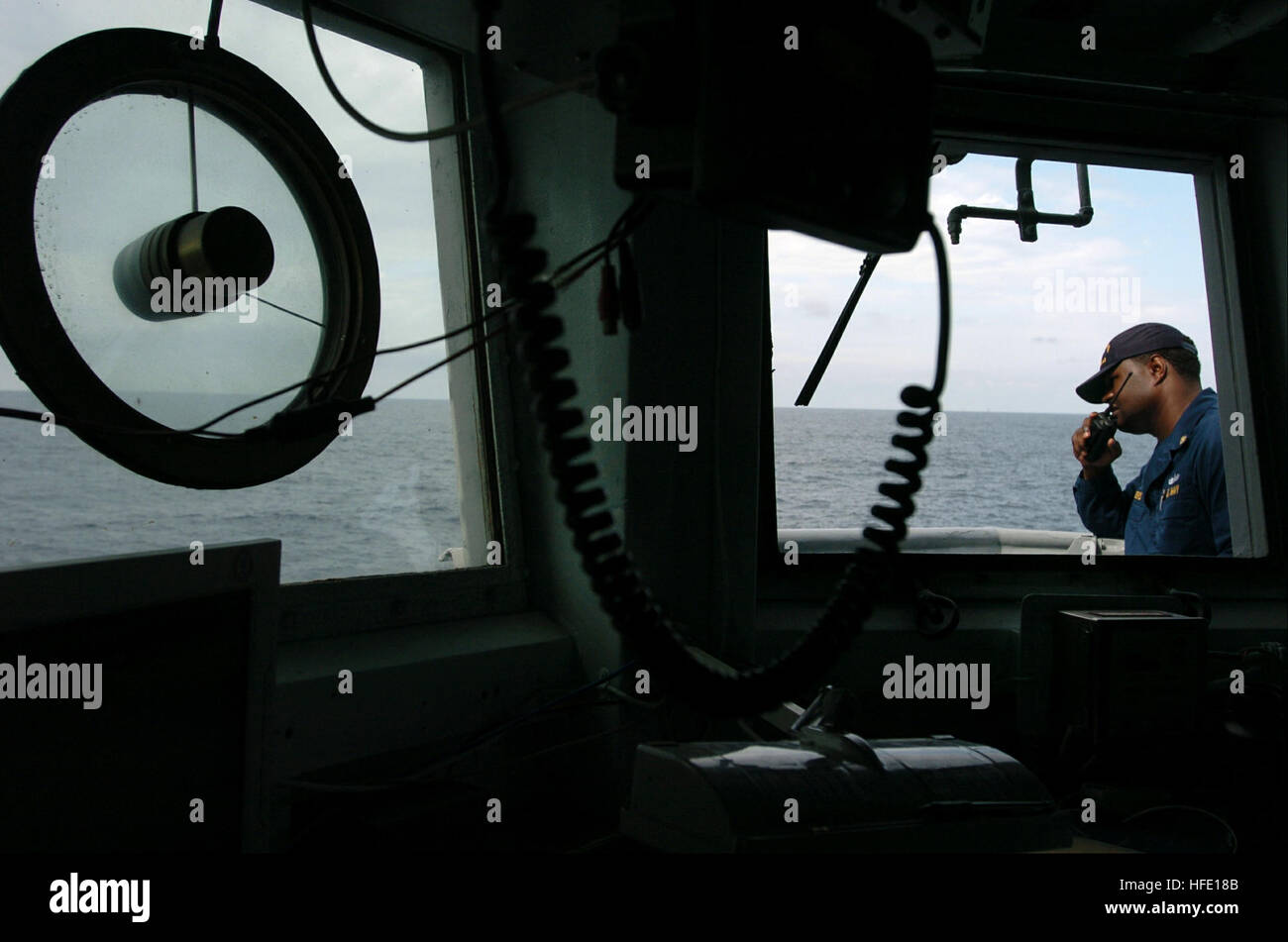 Signalman Chief Oliver Andrews, Afloat Training Group (ATG) Ingleside ...