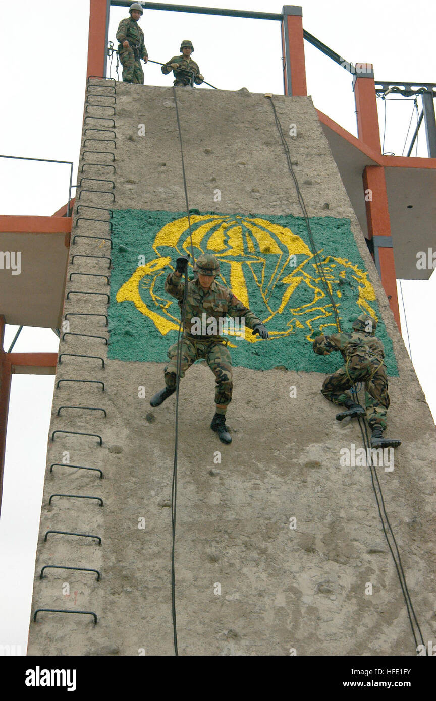 040625-N-1357M-031 Ancon Marine Base, Peru (June 25, 2004) Ð Several U ...