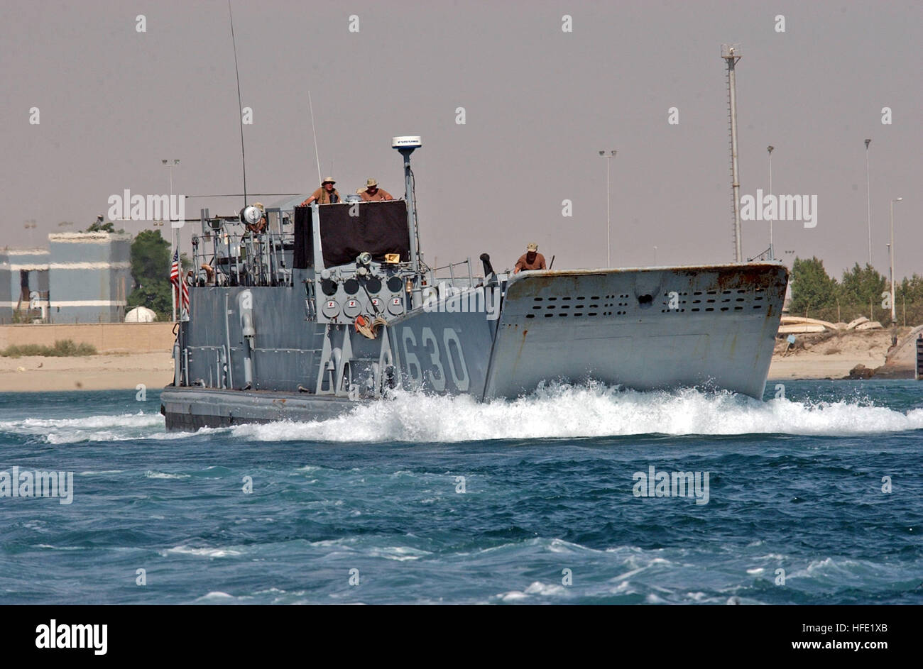 040707-N-9885M-089 Kuwait Naval Base (July 07, 2004) - A Landing Craft ...