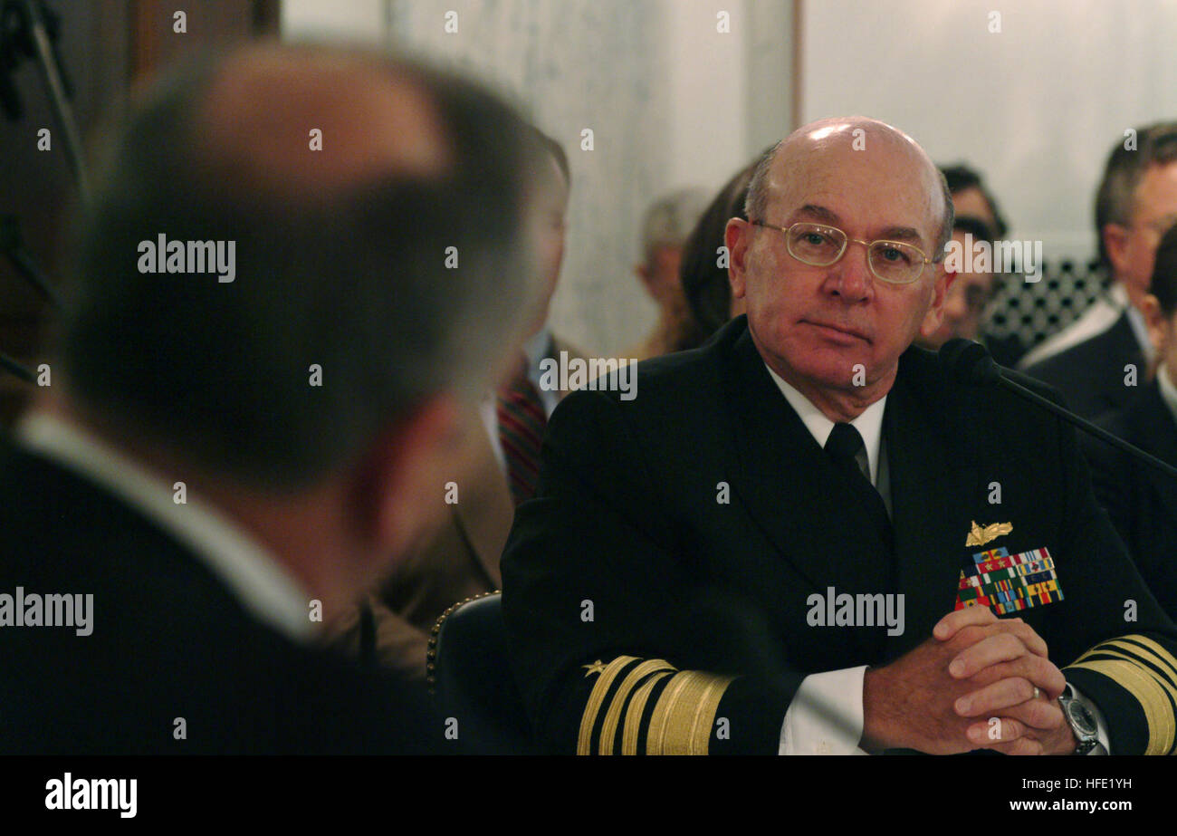 Adm vern clark hi-res stock photography and images - Alamy
