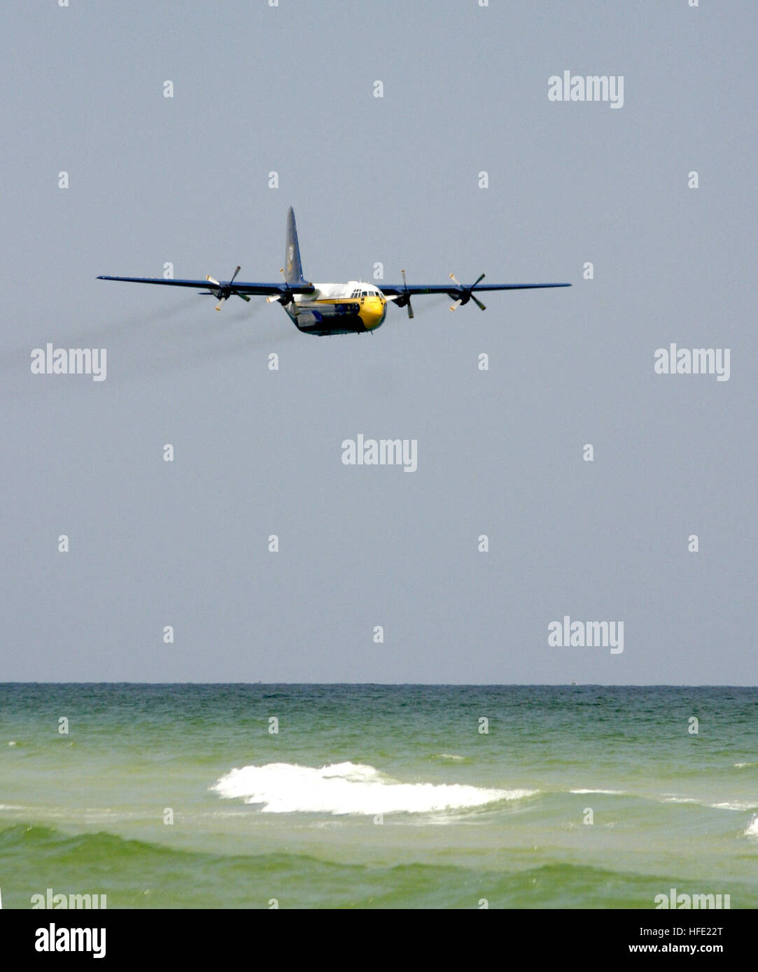 The U.S. Navy's Blue Angels support aircraft 'Fat Albert' performs ...