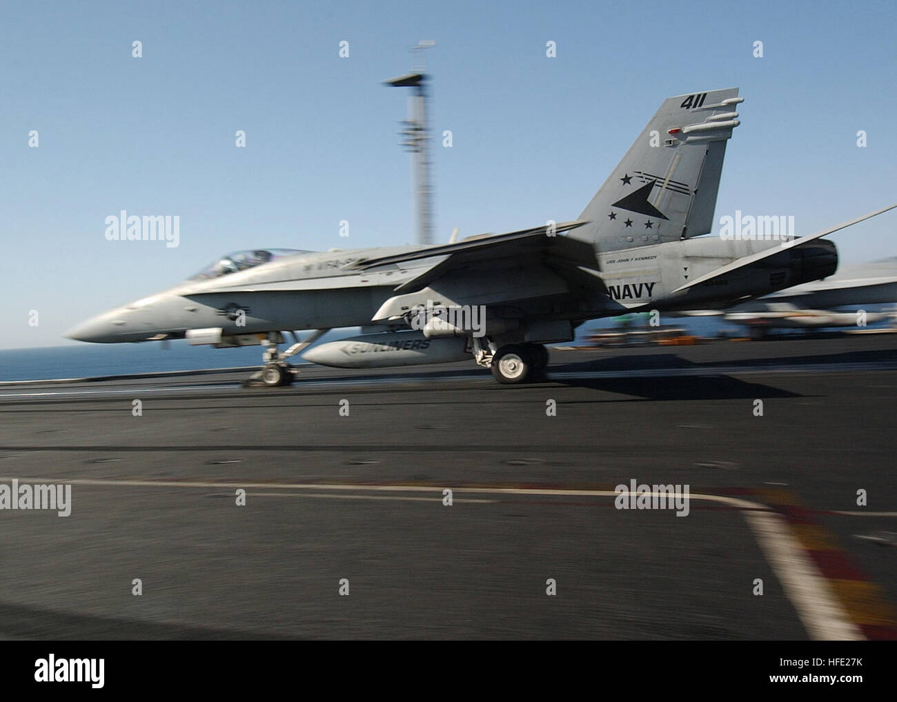 040714-N-4374S-003 Arabian Gulf (July 14, 2004) - An F/A-18C Hornet ...