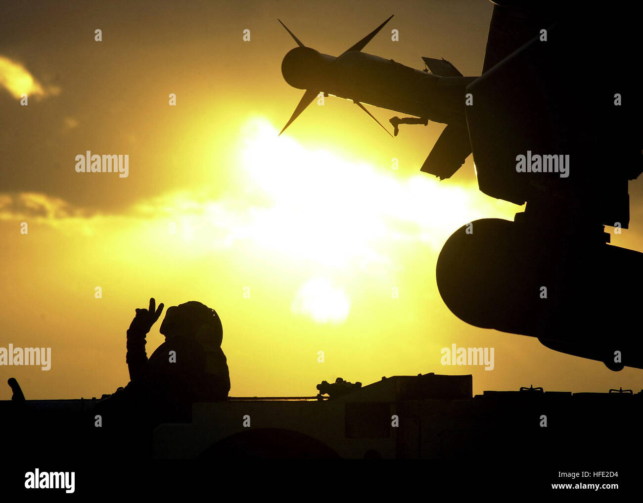 Us navy flight deck tractor hi-res stock photography and images - Alamy