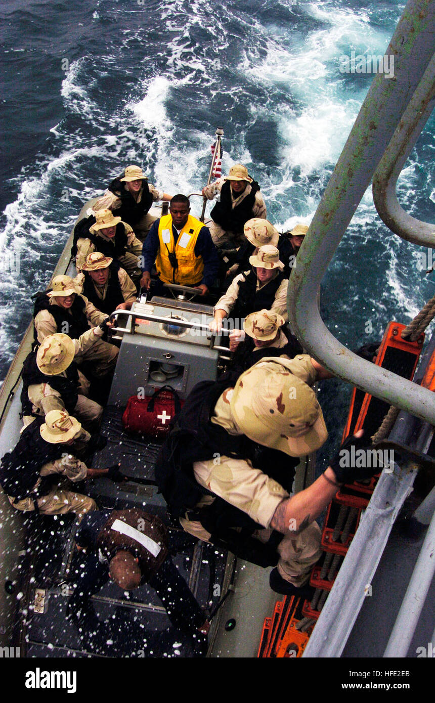 Boarding team from uss hi-res stock photography and images - Alamy