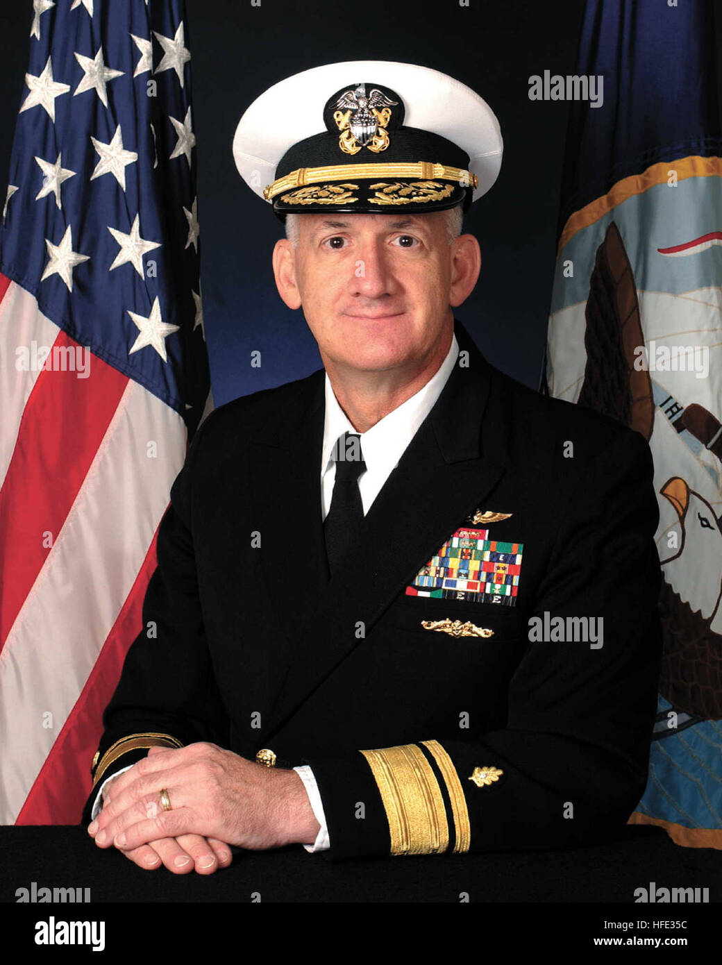 040809-N-0000X-001 Official U.S. Navy file photo of Donald ‚. Arthur ...