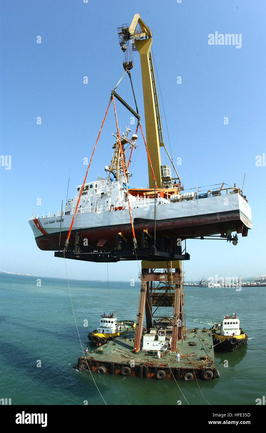 040809-G-1034C-193 Manama, Bahrain (Aug. 9, 2004) Ð A U.S. Coast Guard ...