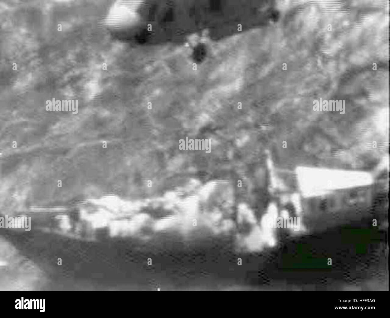 P-3C Orion from Patrol Squadron Nine (VP-9) observes HH-60H Seahawks from Helicopter Anti ...