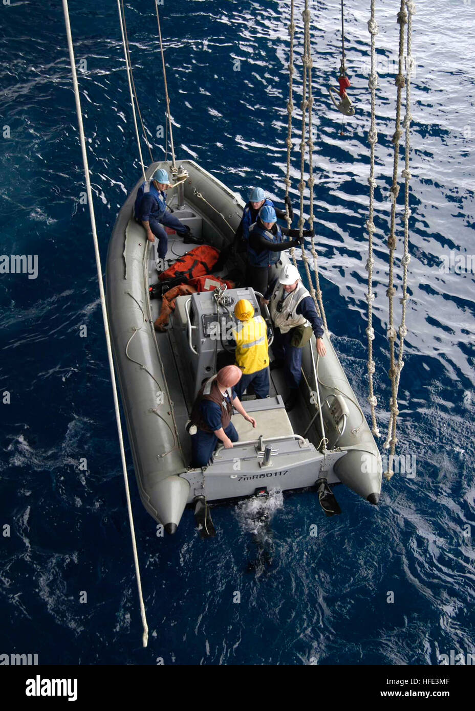 Us navy man overboard drill hi-res stock photography and images - Alamy