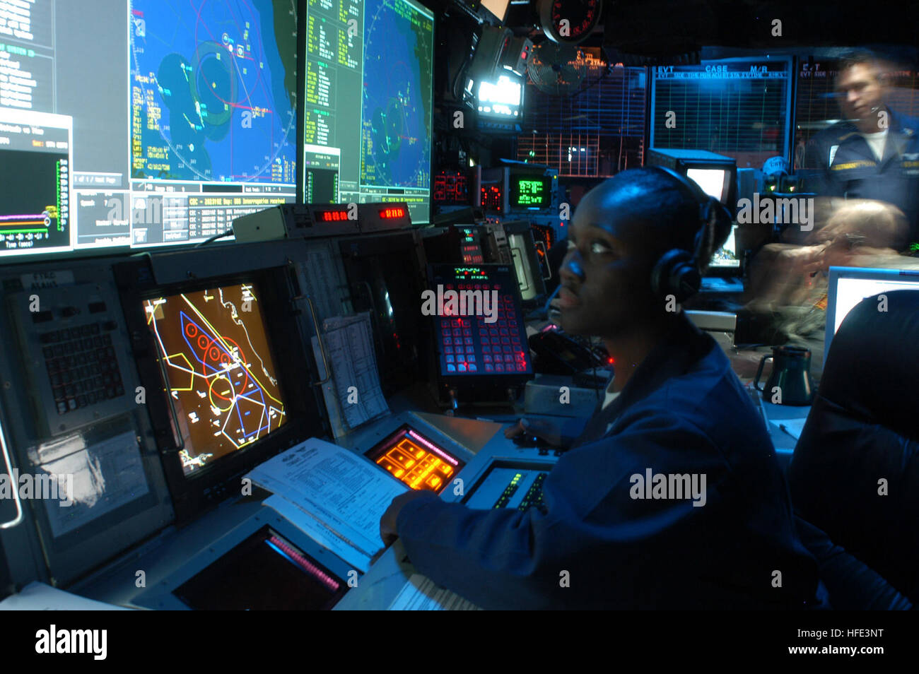 Tactical center screen hi-res stock photography and images - Alamy