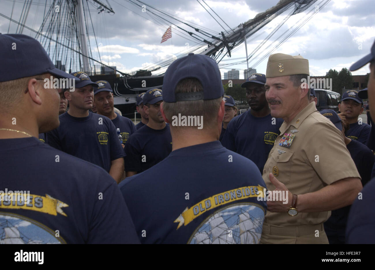 Master chief petty officer of the navy mcpon terry scott hi-res stock ...