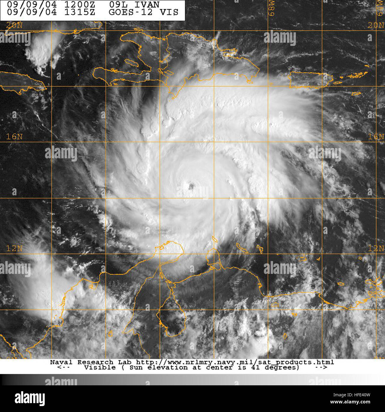 Hurricane ivan jamaica hi-res stock photography and images - Alamy