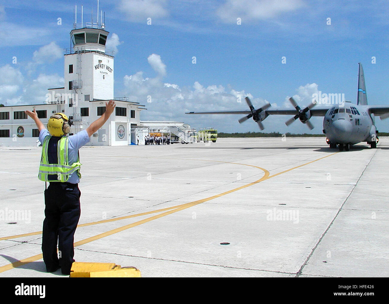 040910-N-4779D-068 Key West, Fla. (Sept. 10, 2004) - Aviation Boatswain ...