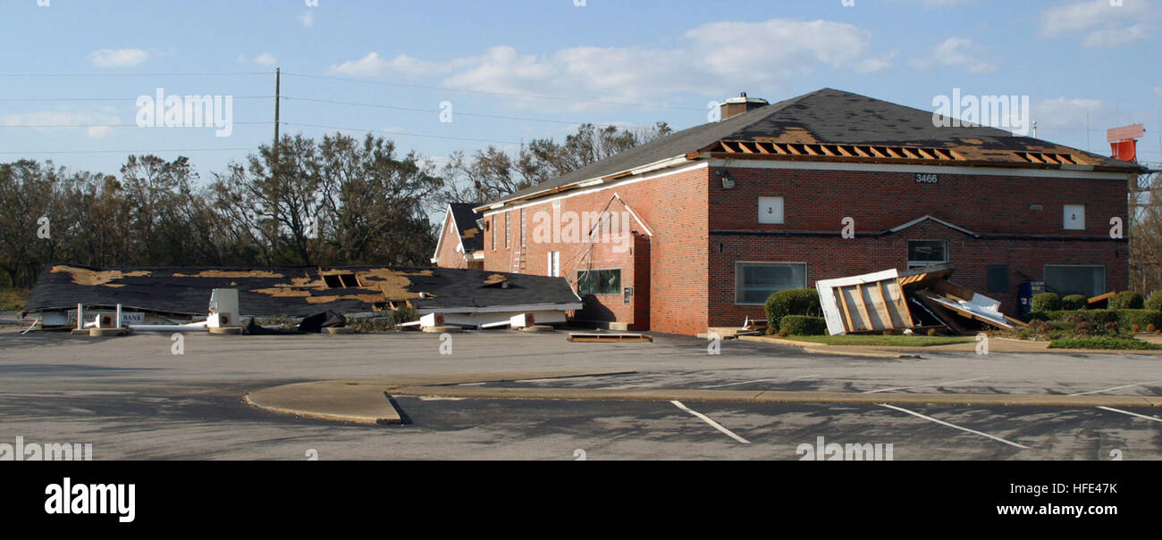 Hurricane damage u s military base hi-res stock photography and images ...