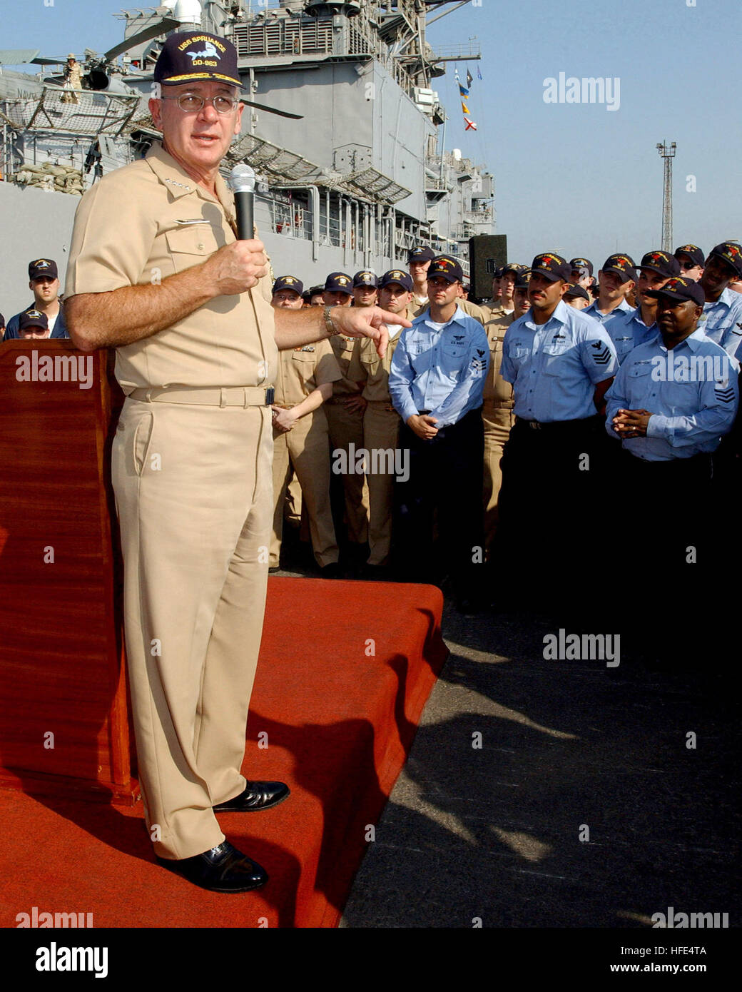 Vern clark hi-res stock photography and images - Alamy