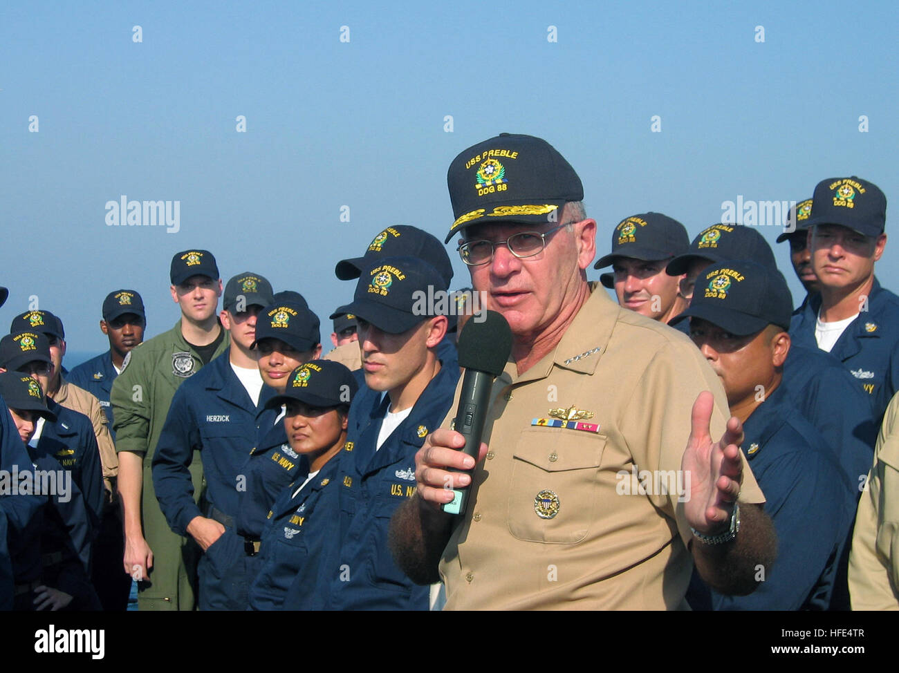 Vern clark hi-res stock photography and images - Alamy