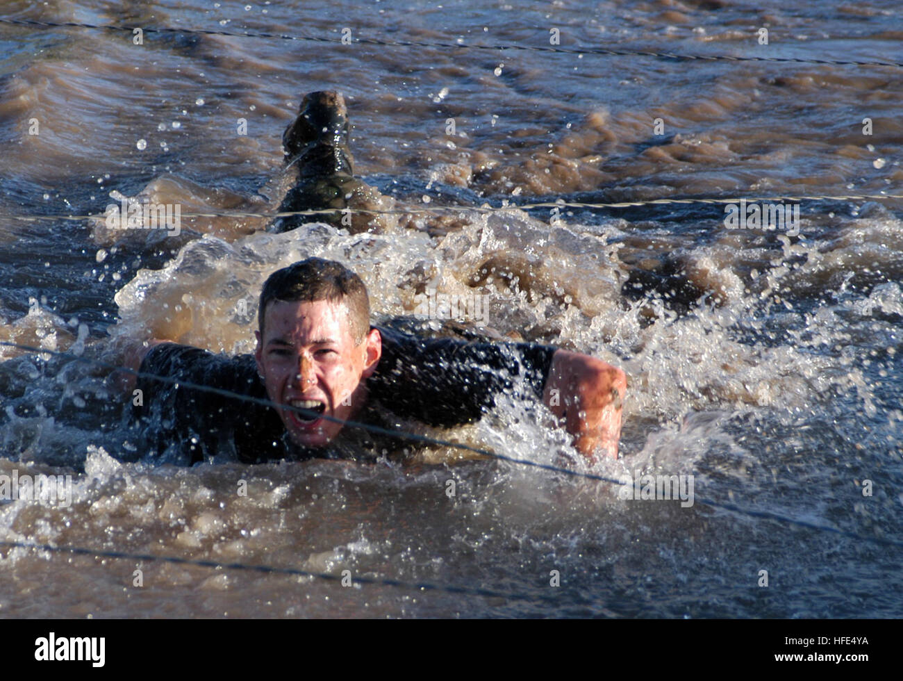 The 2004 U.S. Marine Corps Mud Run at NAS JRB Fort Worth, Texas ...