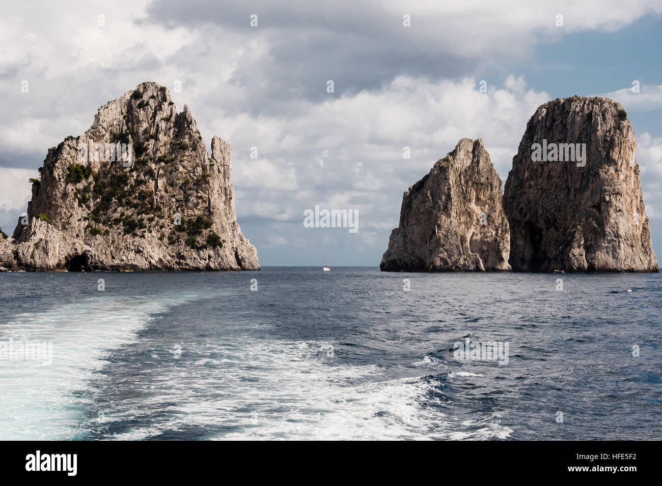 Faraglioni rock formations capri hi-res stock photography and images ...