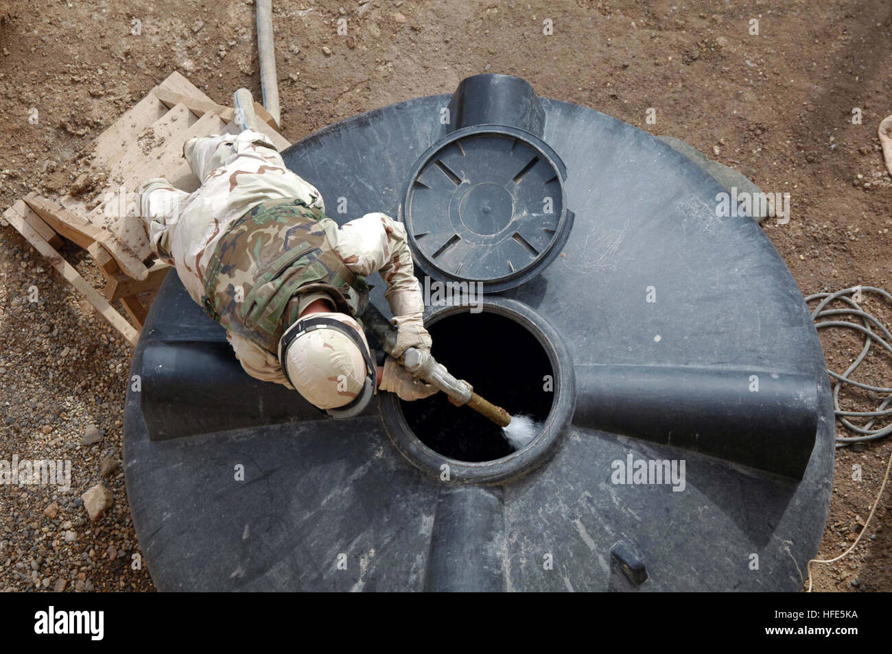 Us army water tank hi-res stock photography and images - Alamy