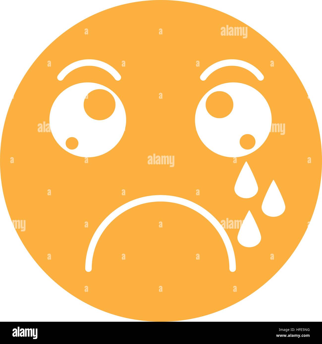 emogy face Kawaii style vector illustration design Stock Vector Image ...