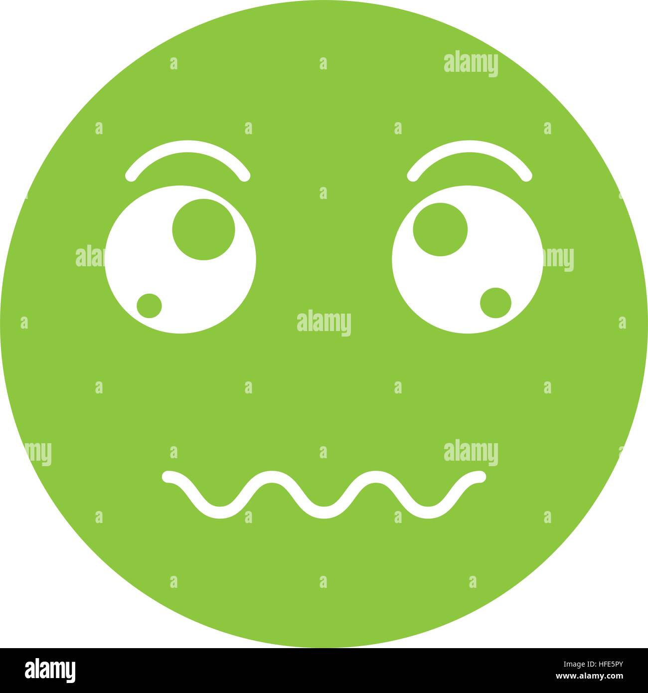 emogy face Kawaii style vector illustration design Stock Vector Image ...