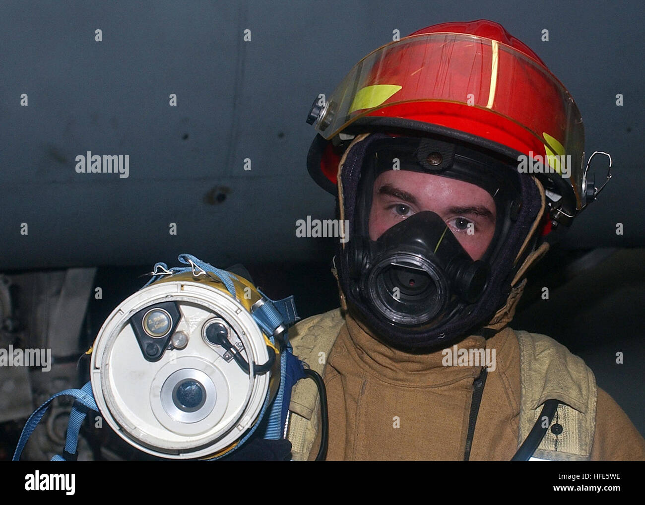 041115-N-6125G-006 On board USS Harry S Truman Fireman Brandon Dossey ...