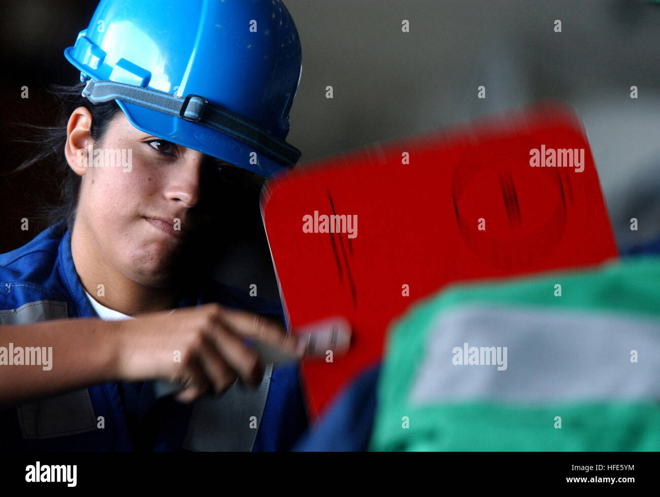 Signal paddle hi-res stock photography and images - Alamy