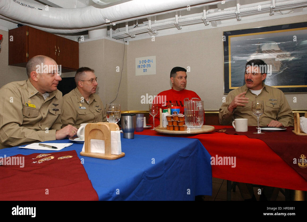 Master chief petty officer of the navy terry scott hi-res stock ...