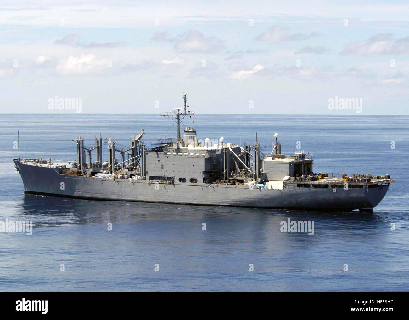 Combat stores ship usns niagara falls t afs 3 hi-res stock photography ...