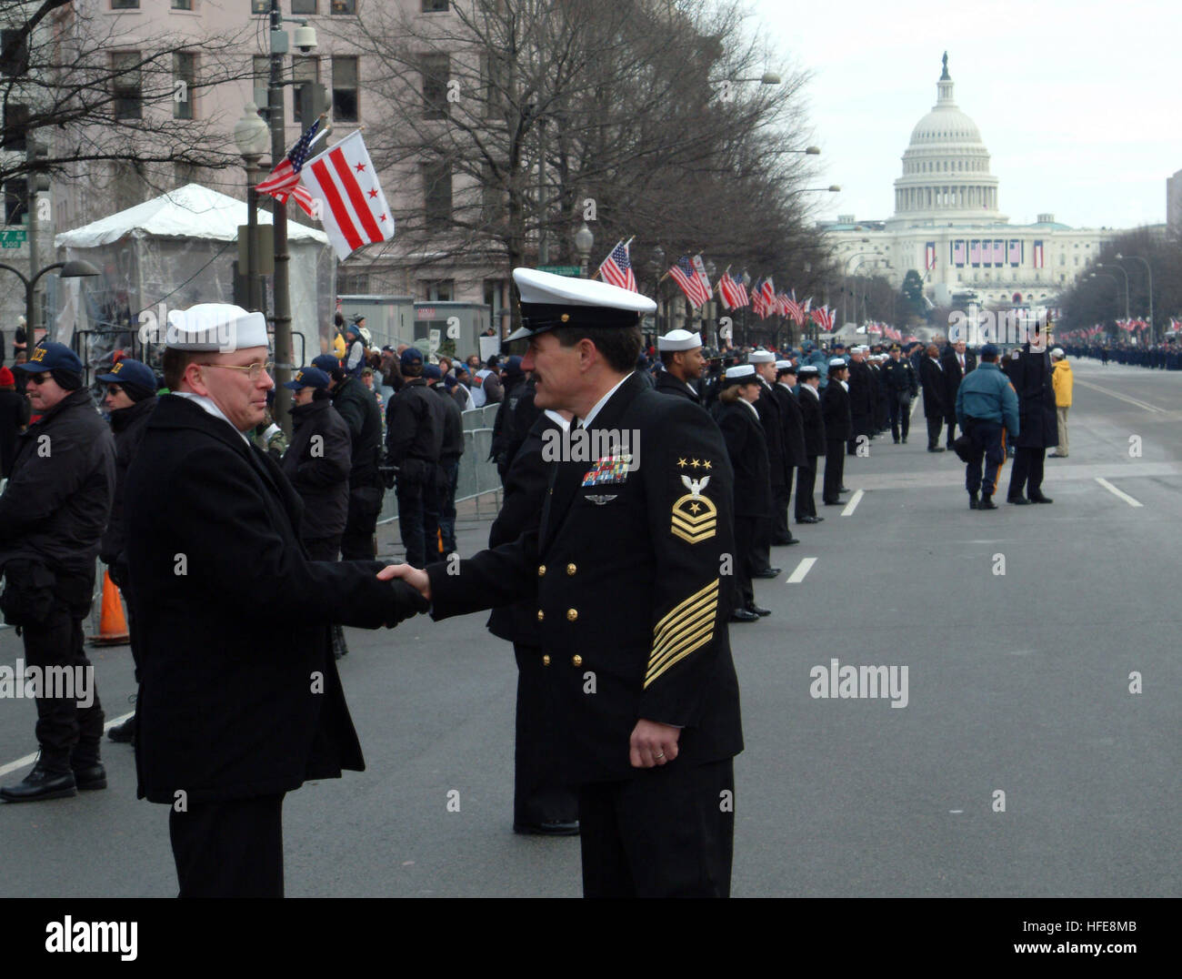 050120-N-0962S-044 Washington, D.C. (Jan. 20, 2005) - Master Chief ...