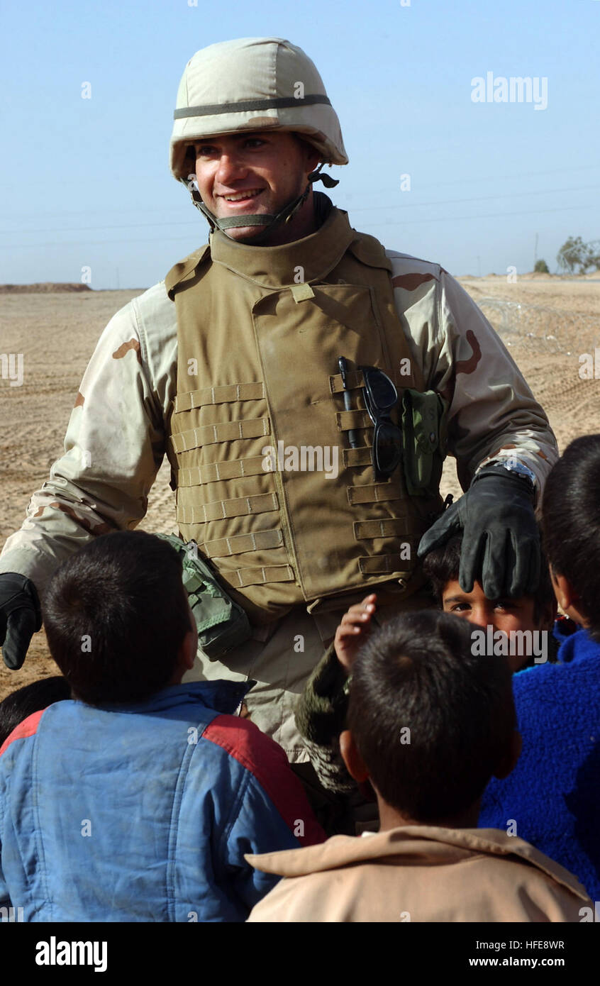 050124-N-1810F-457 Najaf, Iraq (Jan. 24, 2005) Ð Ens. Majid Awad from ...