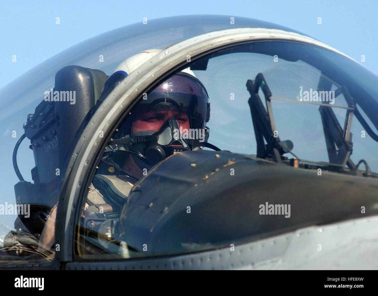 050124-N-5345W-002 Persian Gulf (Jan. 24, 2005) - A pilot from the ...