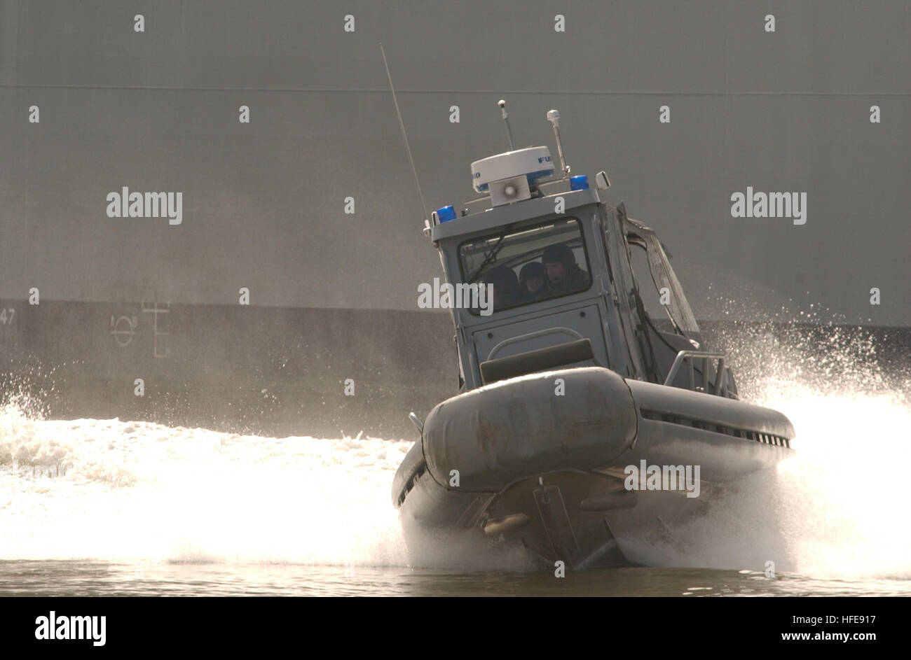 Small boat attack drill hi-res stock photography and images - Alamy