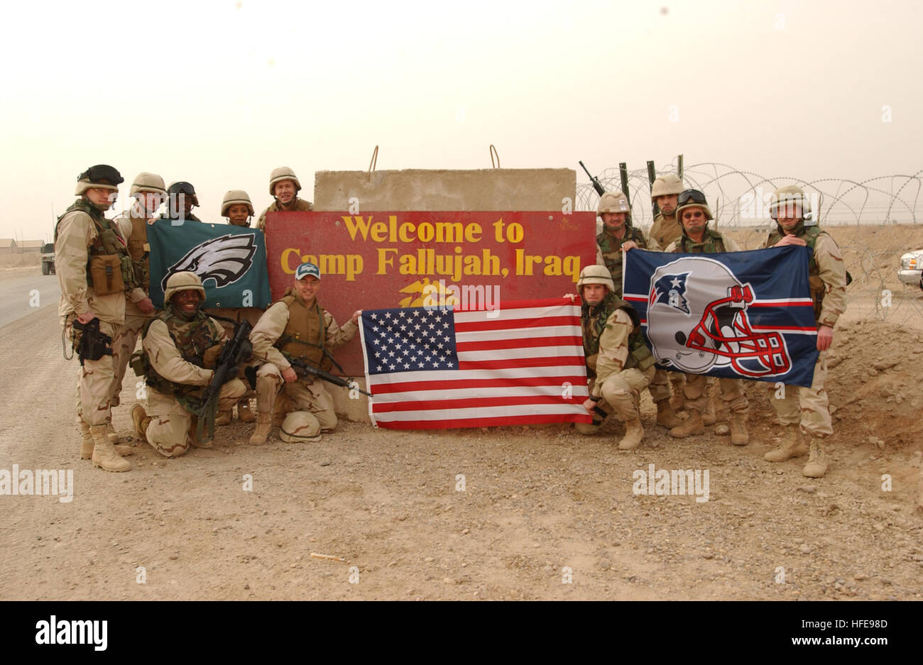 050201-N-1807F-008 Camp Fallujah, Iraq (Feb. 1, 2005) – U.S. Navy ...
