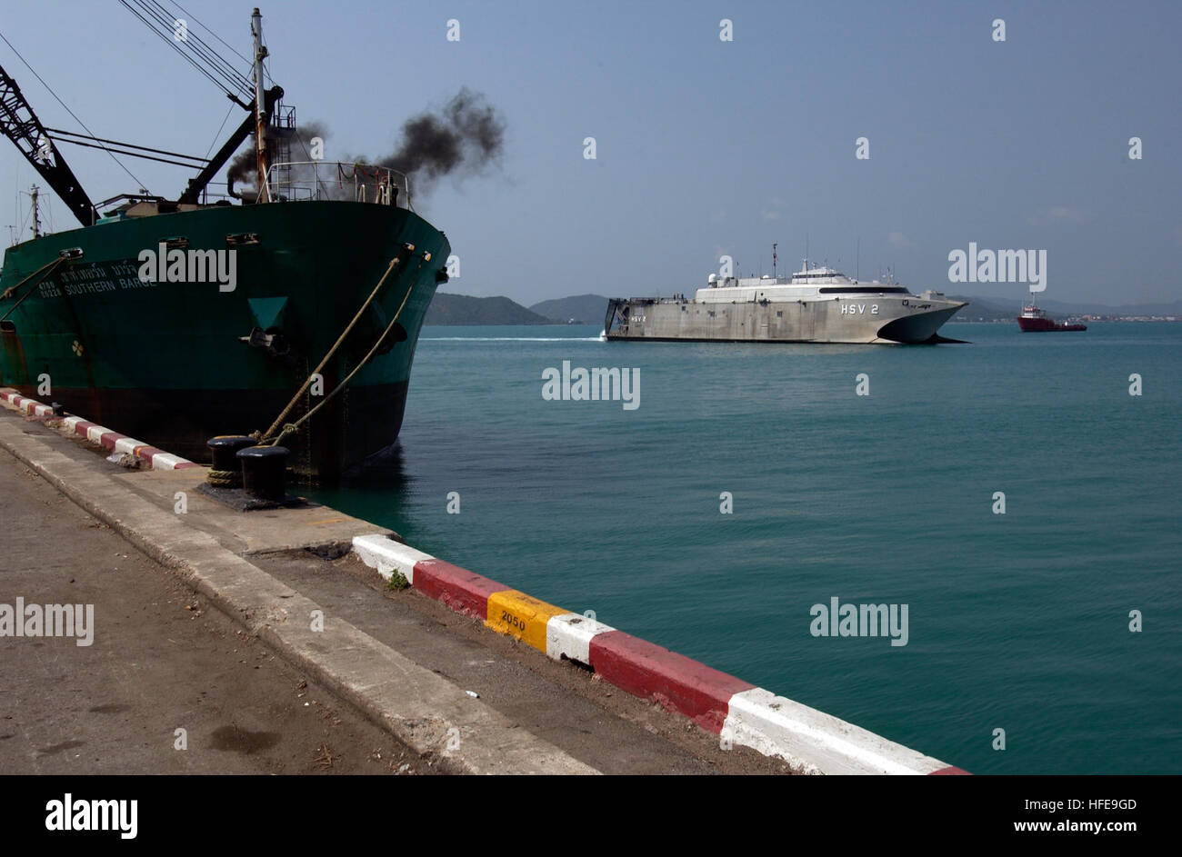 High speed vessel two hsv 2 swift hi-res stock photography and images ...