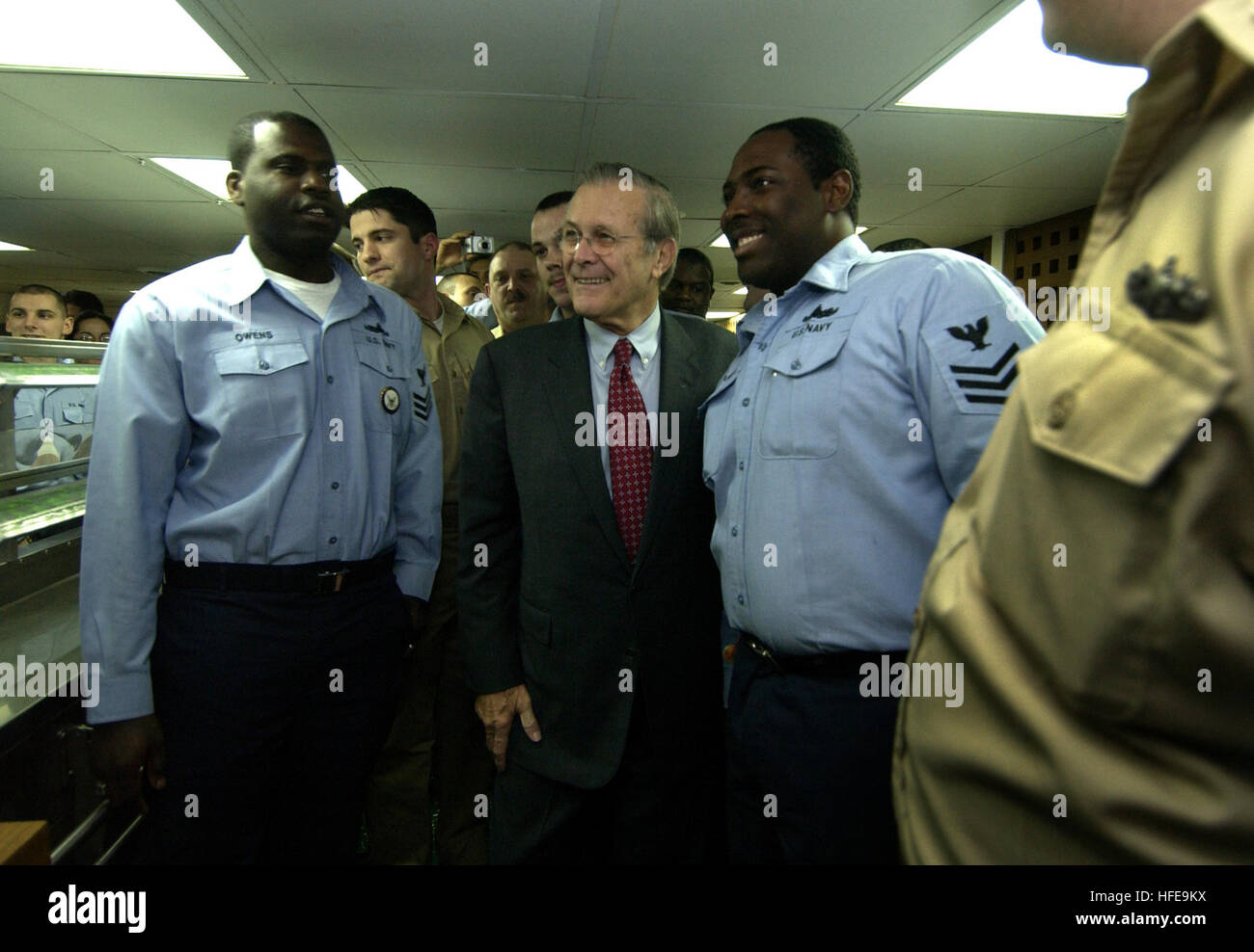 Secdef donald h rumsfeld hi-res stock photography and images - Alamy