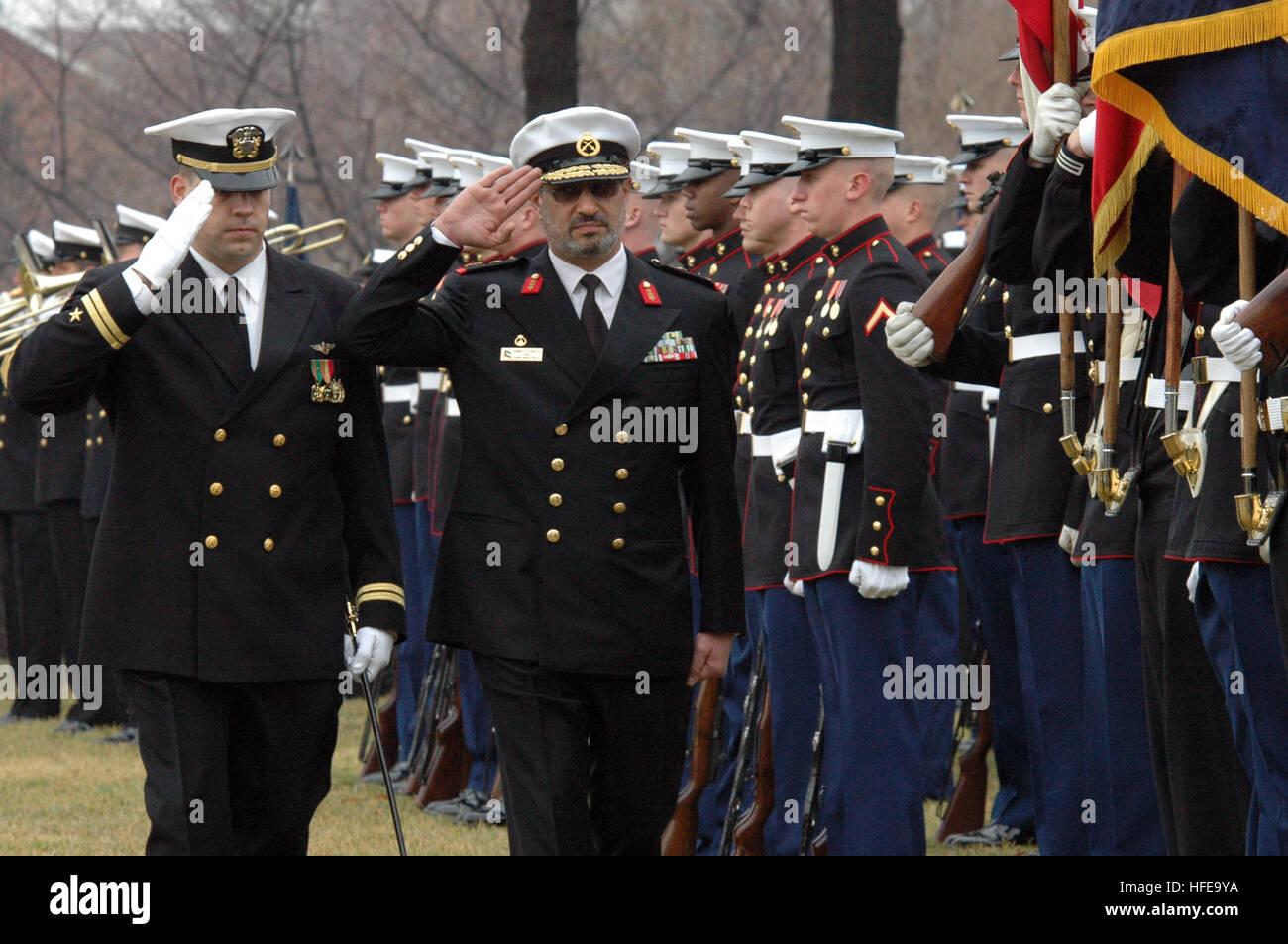 050215-N-2383B-092 Washington, D.C. (Feb. 15, 2005) – Chief of Kuwait ...