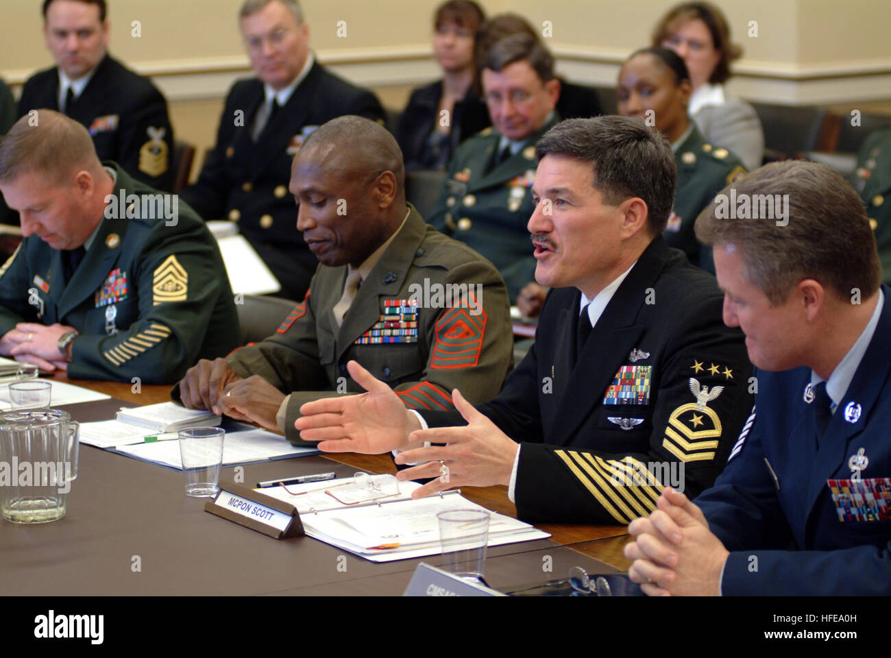 Mcpon terry scott hi-res stock photography and images - Alamy