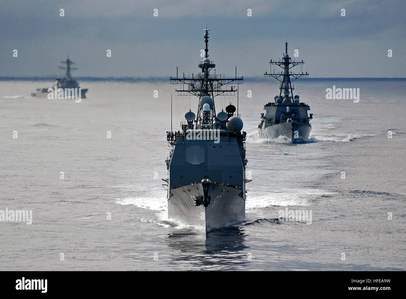 Commander destroyer squardron nine hi-res stock photography and images ...