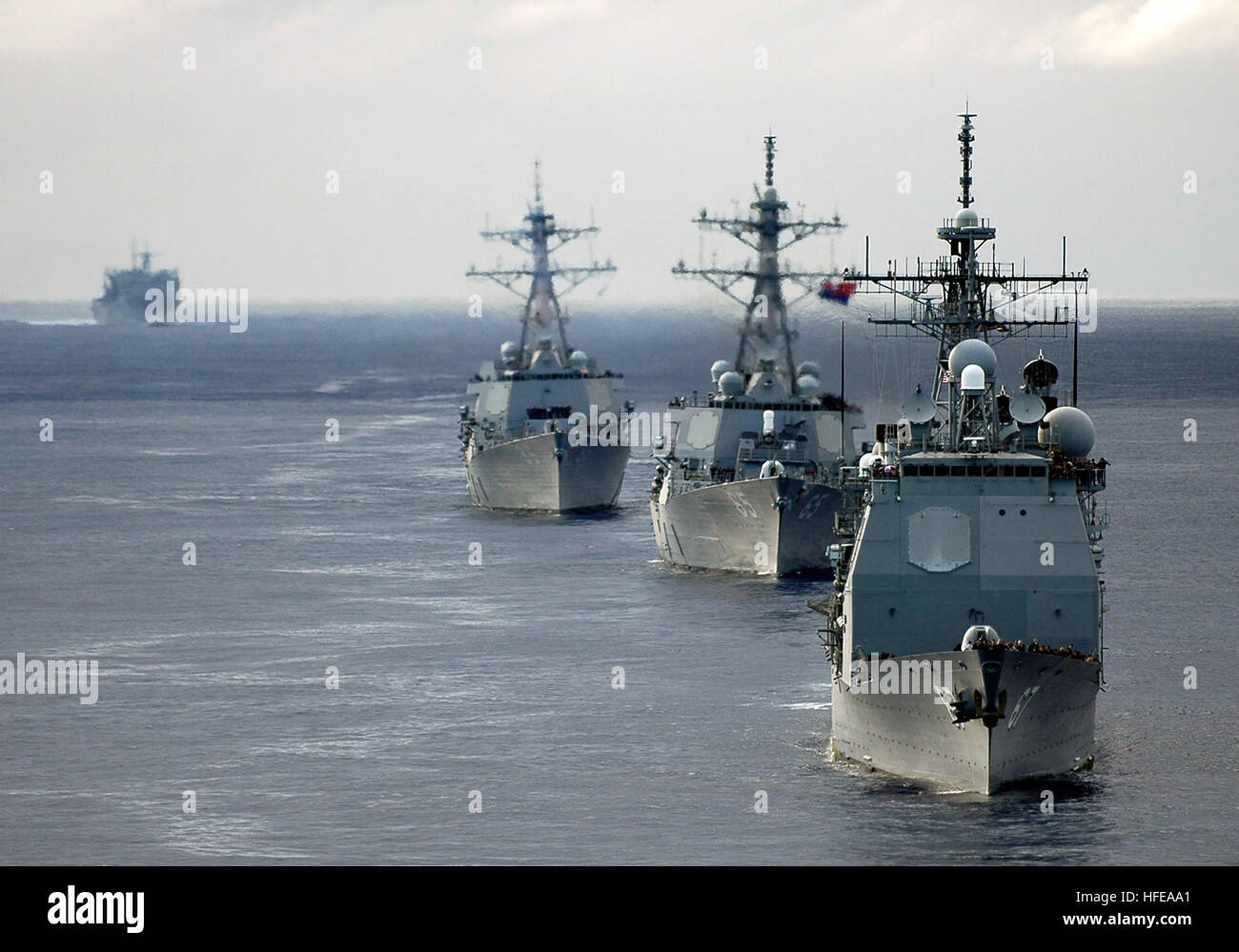 Commander destroyer squardron nine hi-res stock photography and images ...