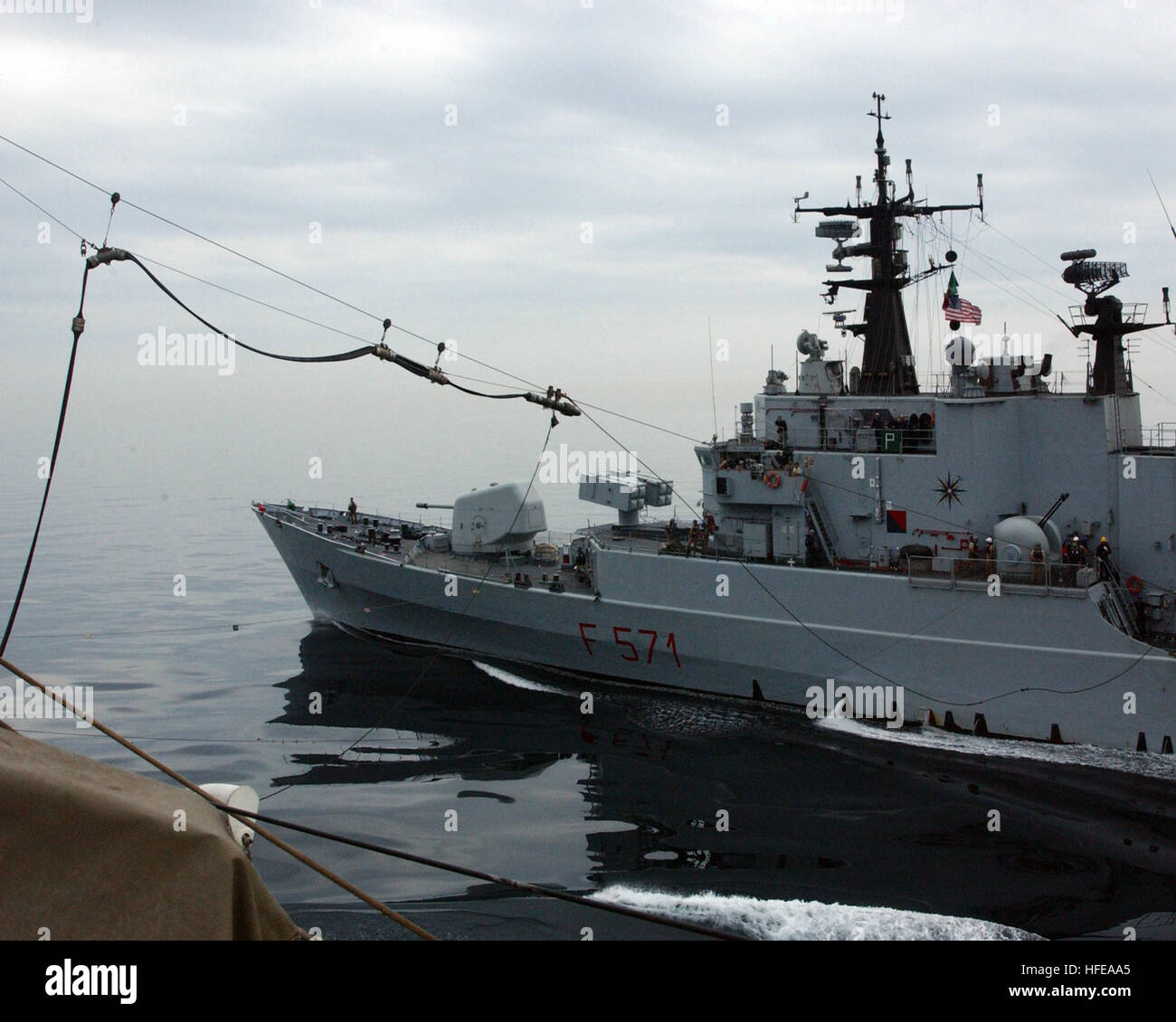 050224-N-7422B-001 Persian Gulf (Feb. 24, 2005) - The Italian frigate ...