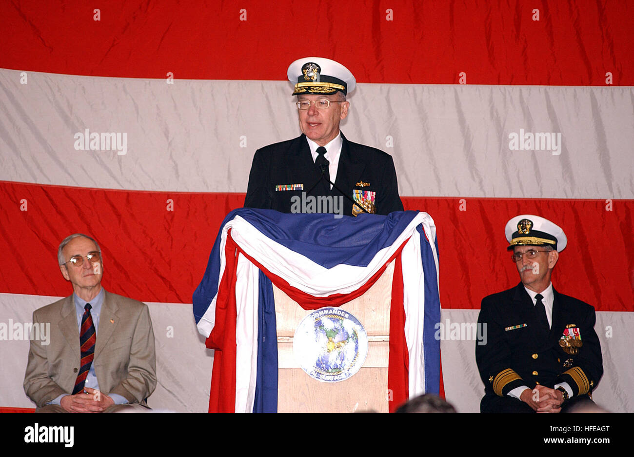 Commander naval surface forces pacific fleet hi-res stock photography ...