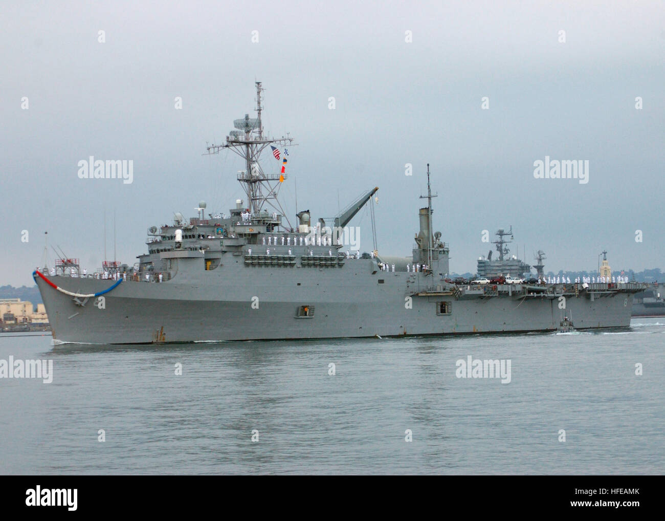 030726-N-0226M-007 San Diego, Calif. (Jul. 26, 2003) -- The amphibious ...