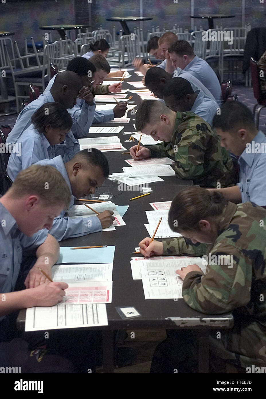 Navy advancement exam hi-res stock photography and images - Alamy