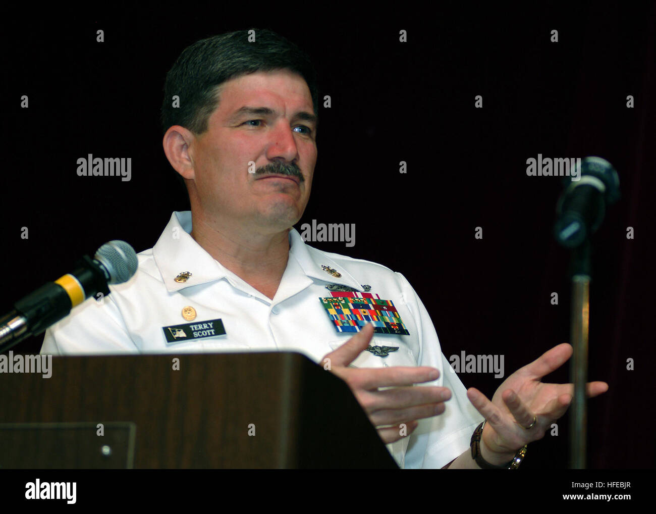 Mcpon terry scott hi-res stock photography and images - Alamy
