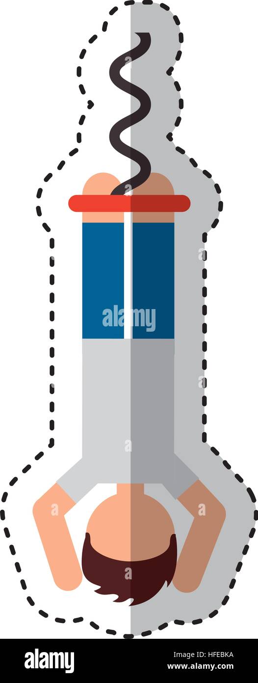 Bungee jumping symbol Stock Vector Images - Alamy