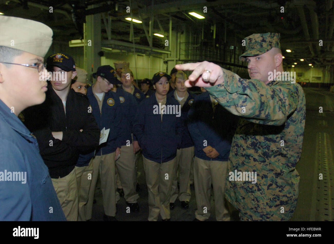 050405-N-9866B-001 Pacific Ocean (Apr. 5, 2005) - Chief Warrant Officer ...