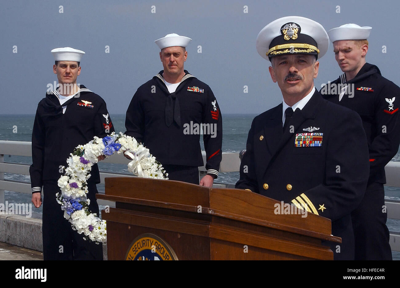 050415-N-6997B-004 Misawa, Japan (Apr. 15, 2005) - Commanding Officer ...