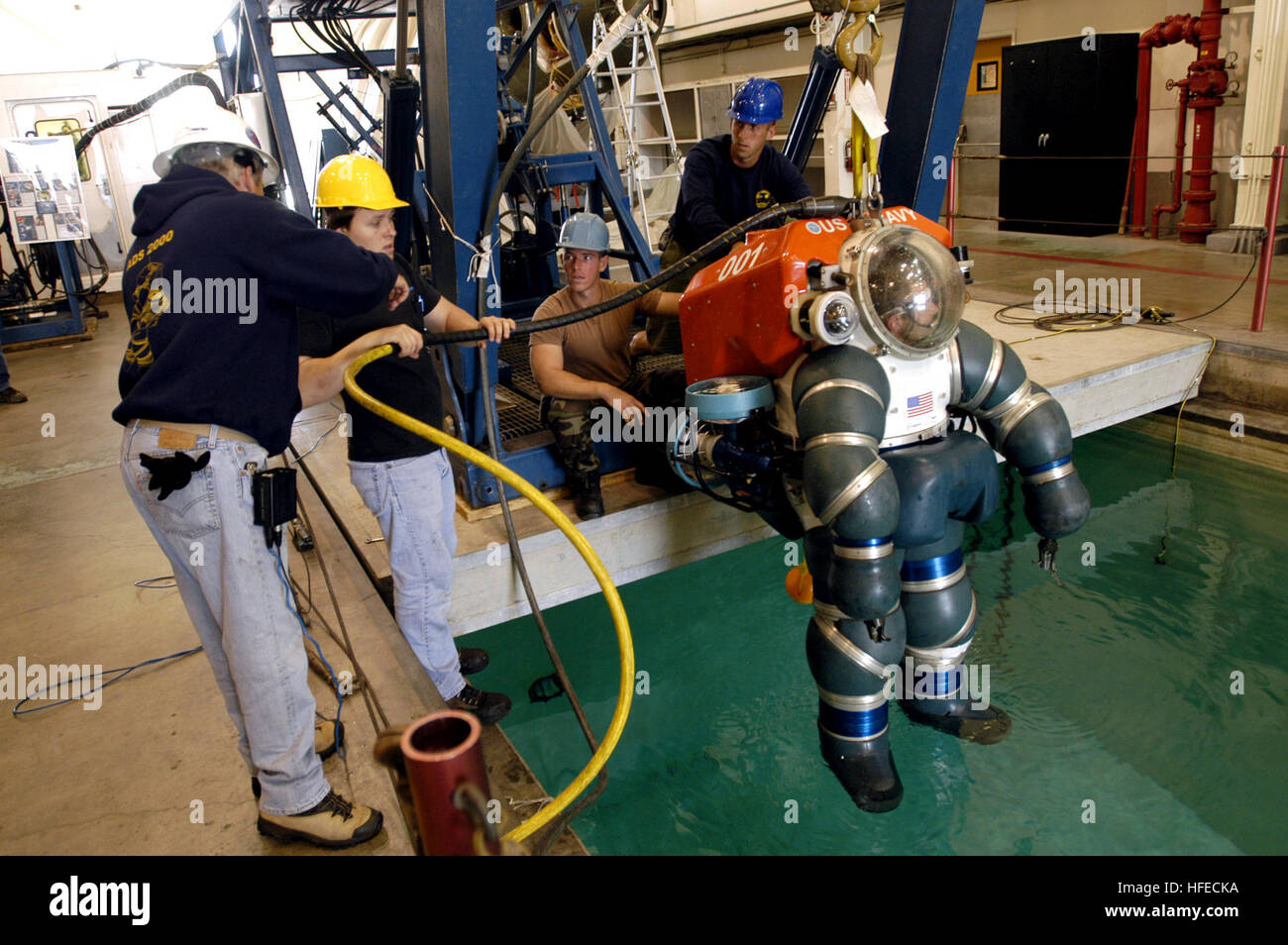 Atmosspheric dive suit hi-res stock photography and images - Alamy